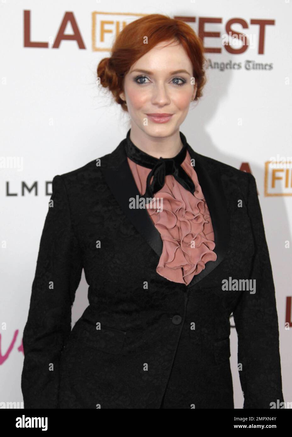 Actress Christina Hendricks at the LA Film Festival Drive premiere in ...