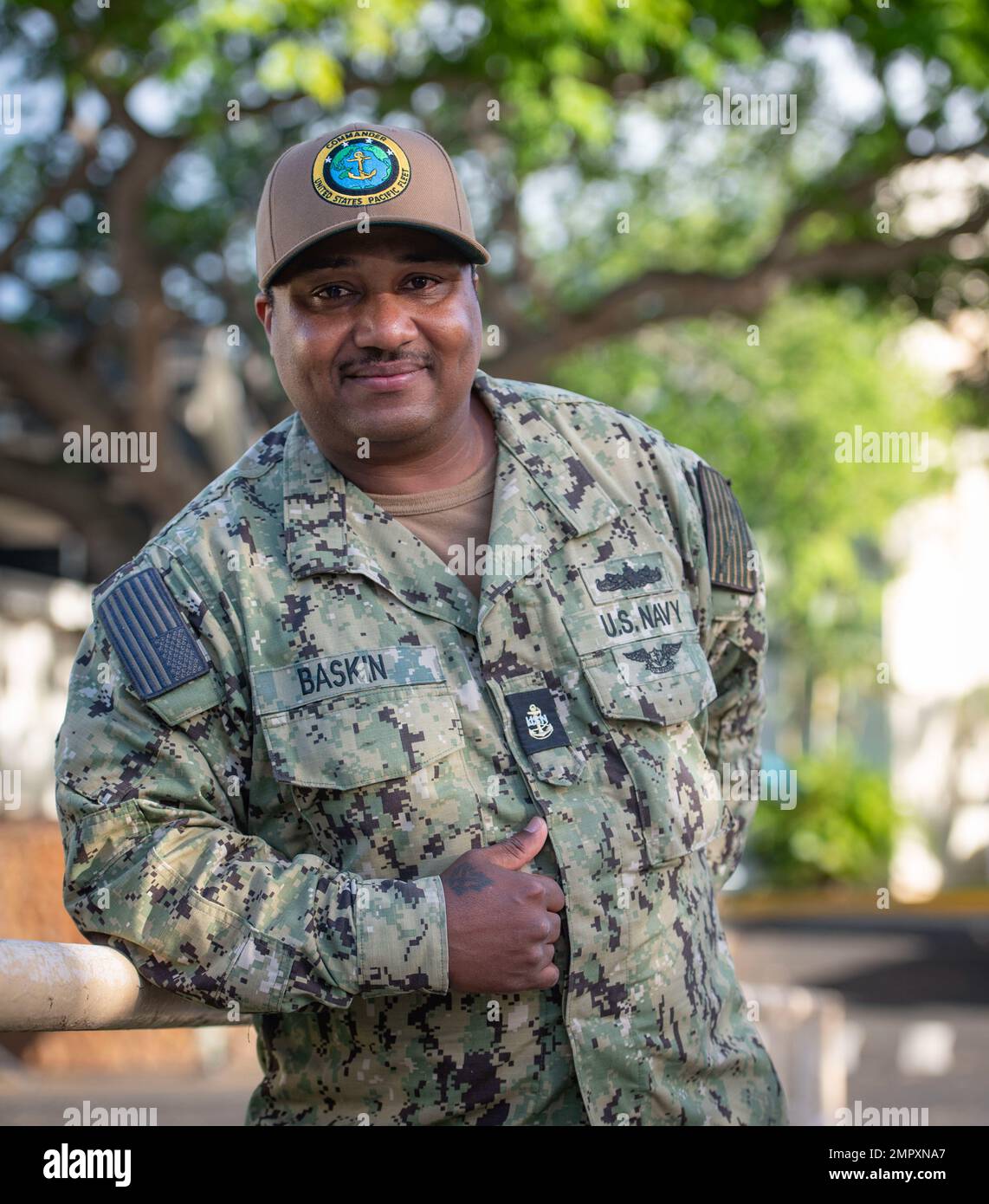 PEARL HARBOR (November 22, 2022) Chief Boatswain’s Mate Maxy Baskin ...