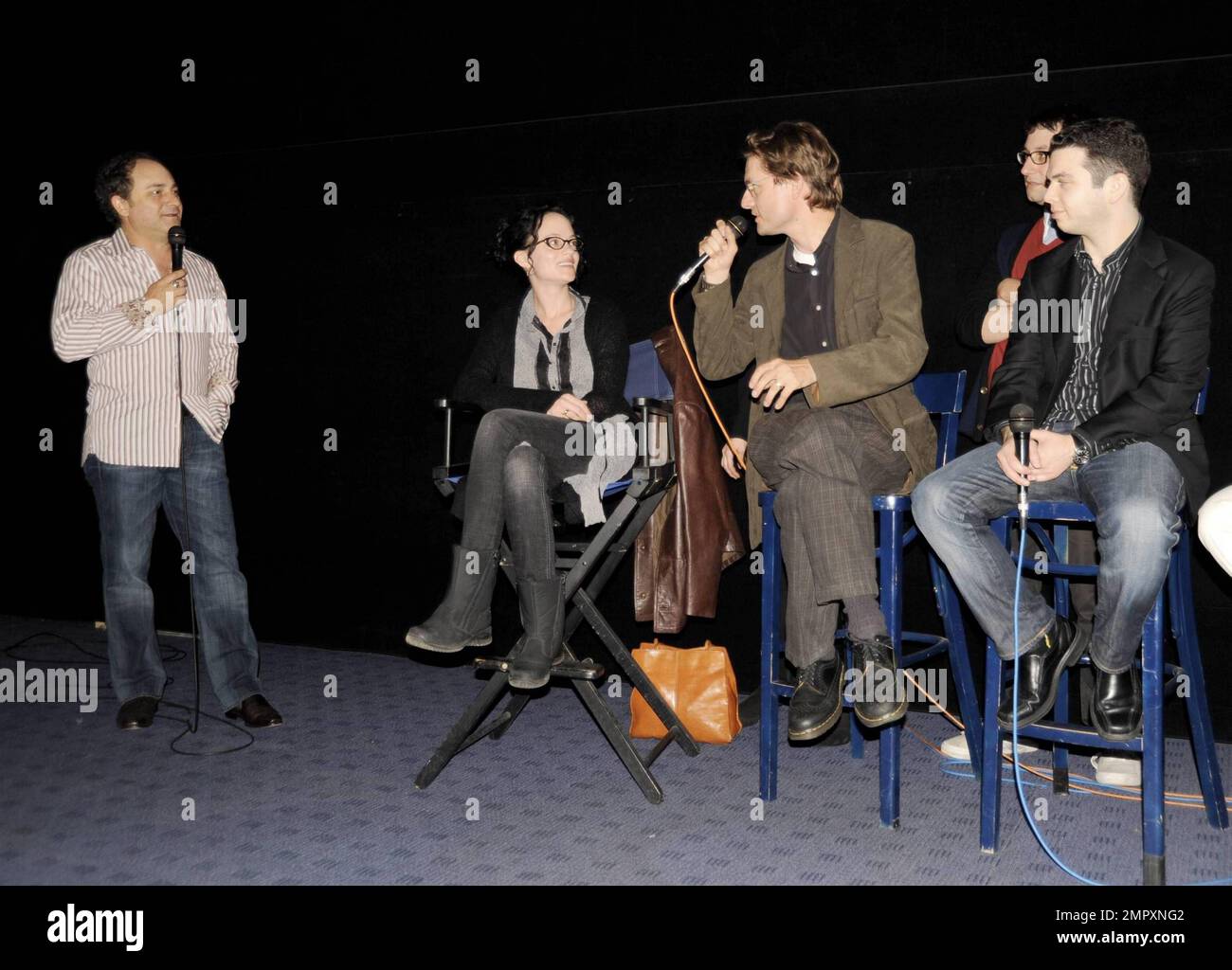 Kevin Pollak, Angela Bettis, James Urbaniak, Adam Busch, and Samm ...