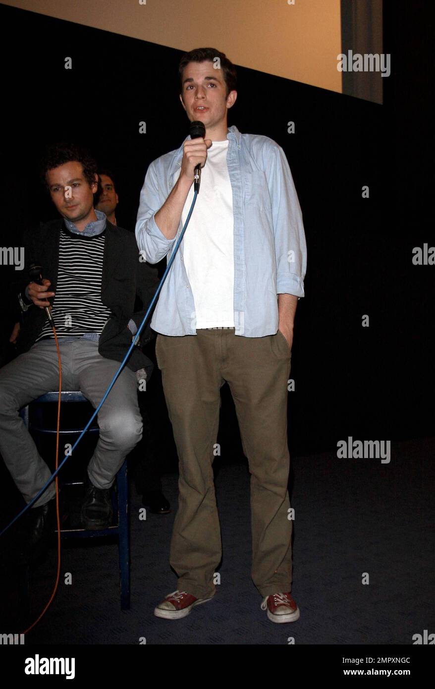 Nick Kocher (of BriTANicK) at the LA premiere of DRONES at the Egyptian ...