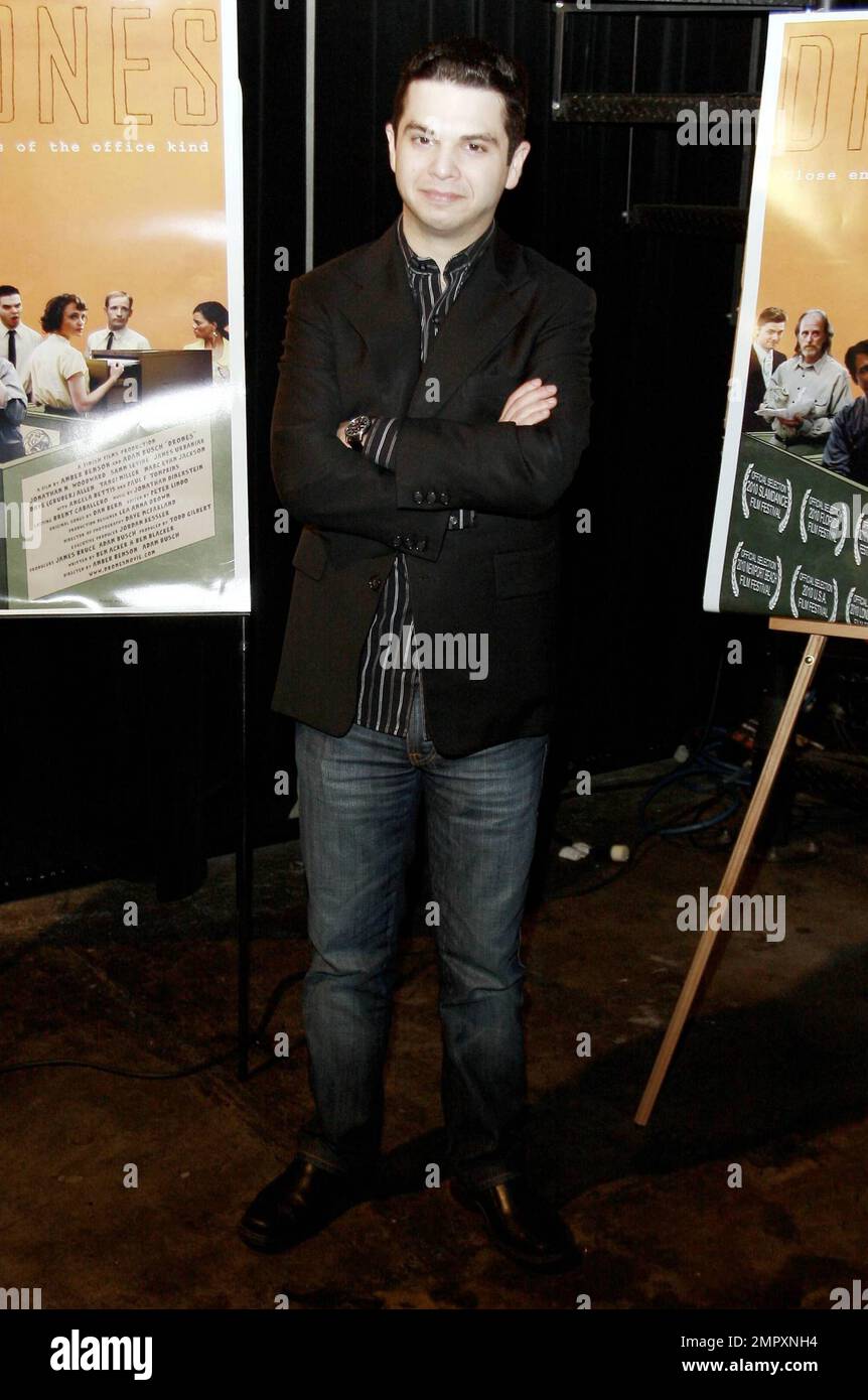 Samm Levine (Actor) at the LA premiere of DRONES at the Egyptian ...