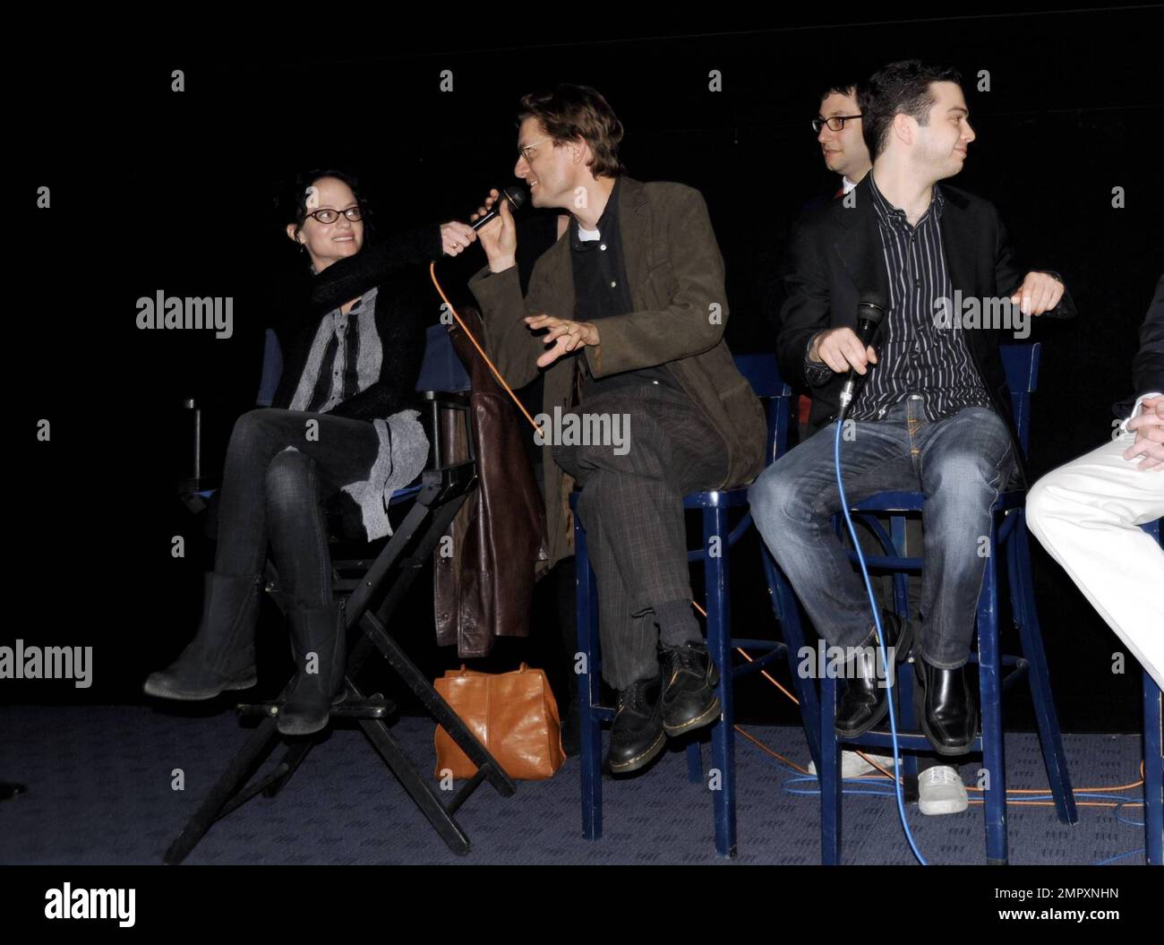 Angela Bettis, James Urbaniak, Adam Busch, and Samm Levine at the LA ...