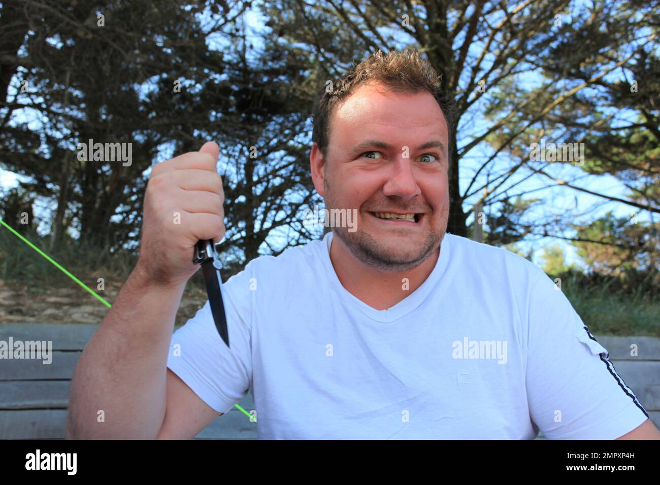 Angry mean looking man hi-res stock photography and images - Alamy