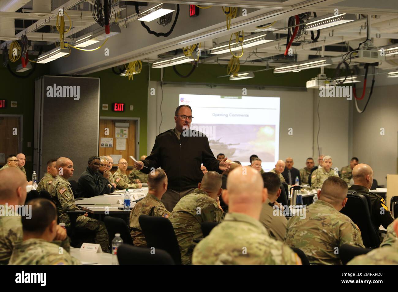 Maj. Gen. James P. Isenhower III, commanding general of 1st Armored ...