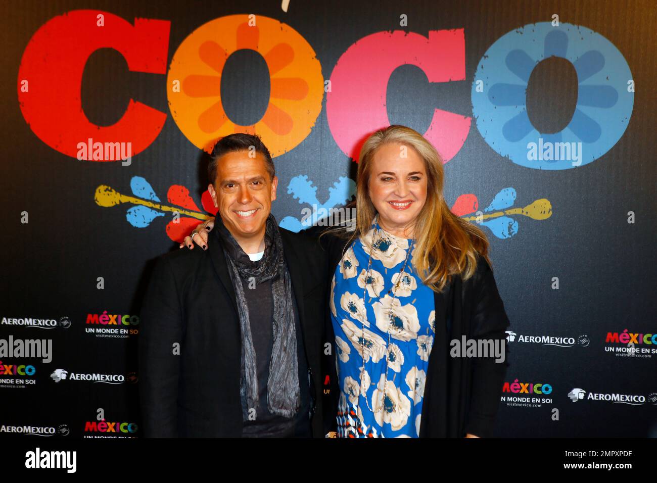 Director Lee Unkrich, left, and Producer Darla K. Anderson, pose at the ...