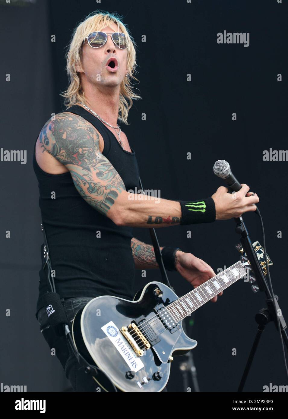 Duff McKagan, normally on bass, plays guitar and sings in his own ...
