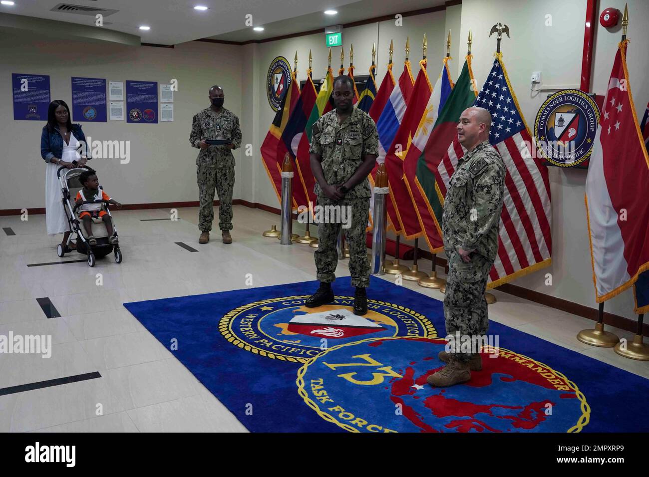 221124-N-JC800-0004 SINGAPORE (Nov. 24, 2022) - (From left) Navy Career ...