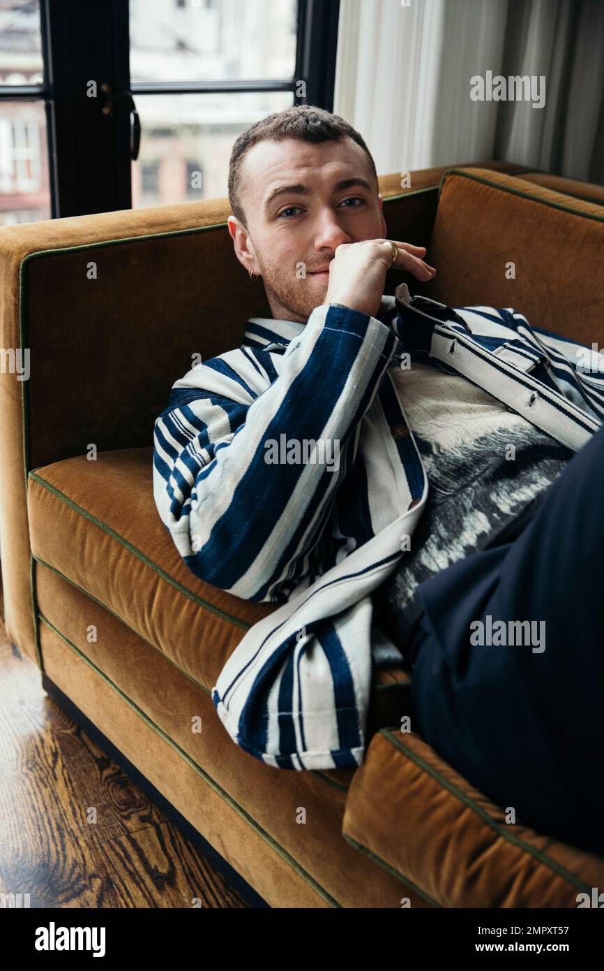 In this Nov. 2, 2017 photo, musician Sam Smith poses for a portrait in ...