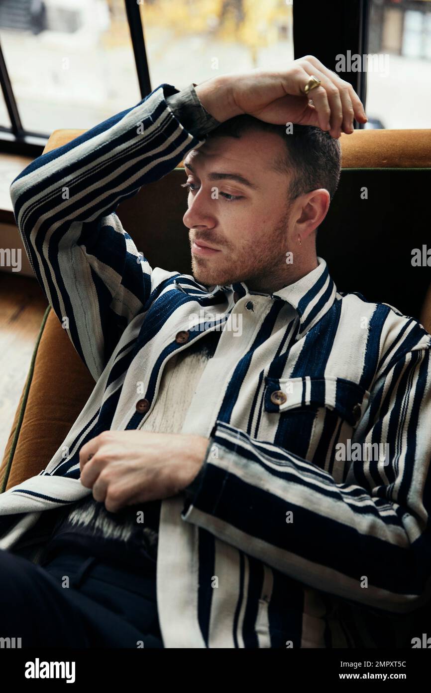 In this Nov. 2, 2017 photo, musician Sam Smith poses for a portrait in ...