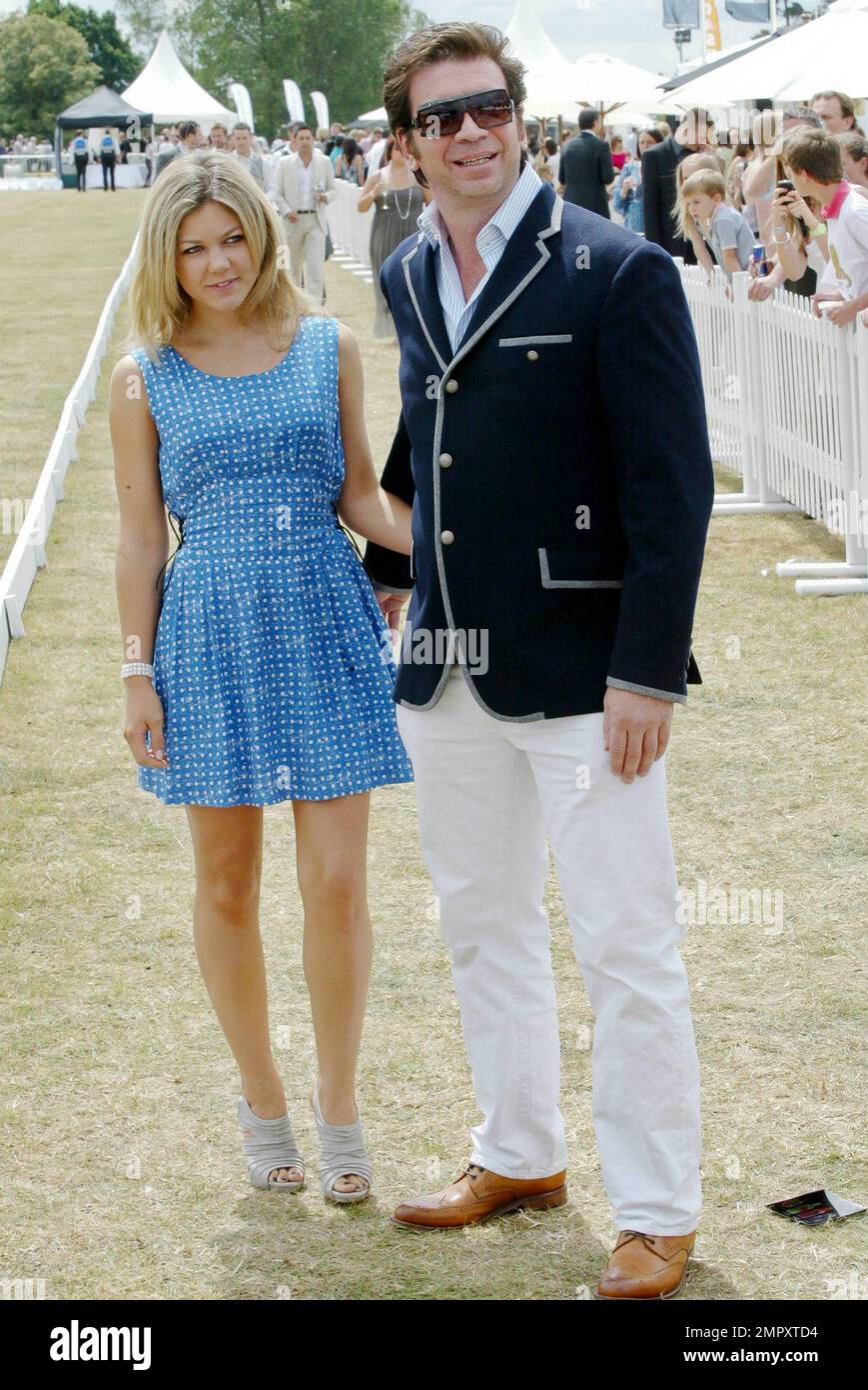 TV personality Nick Knowles and his young girlfriend Hannah on the ...