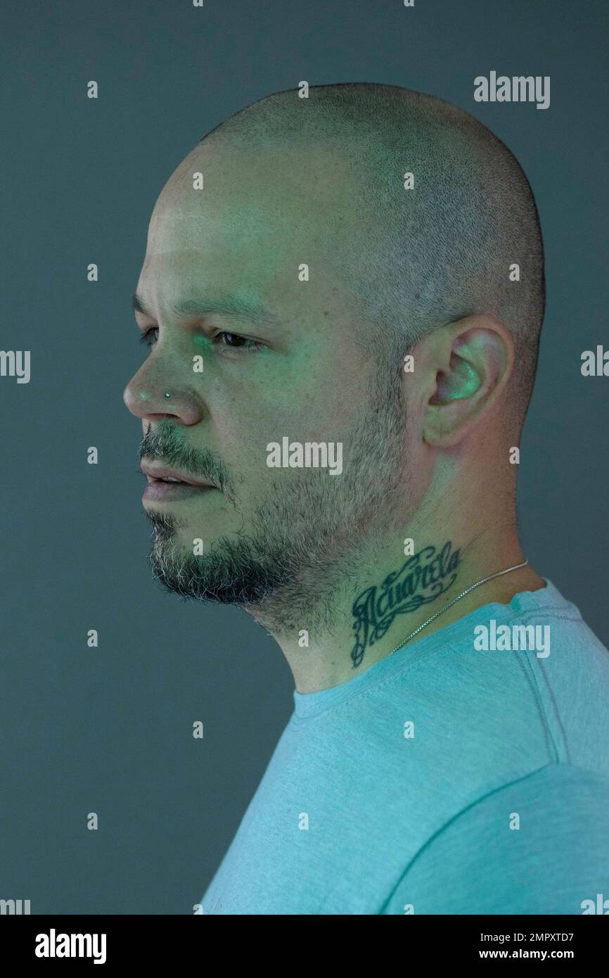 In this Nov. 9, 2017 file photo, Puerto Rican rapper Residente, founder ...