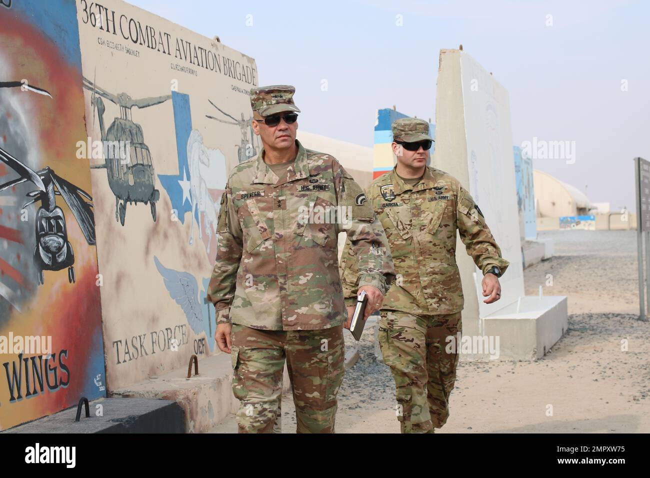 U.S. Army Maj. Gen. Thomas Spencer, commanding general of the 42nd ...