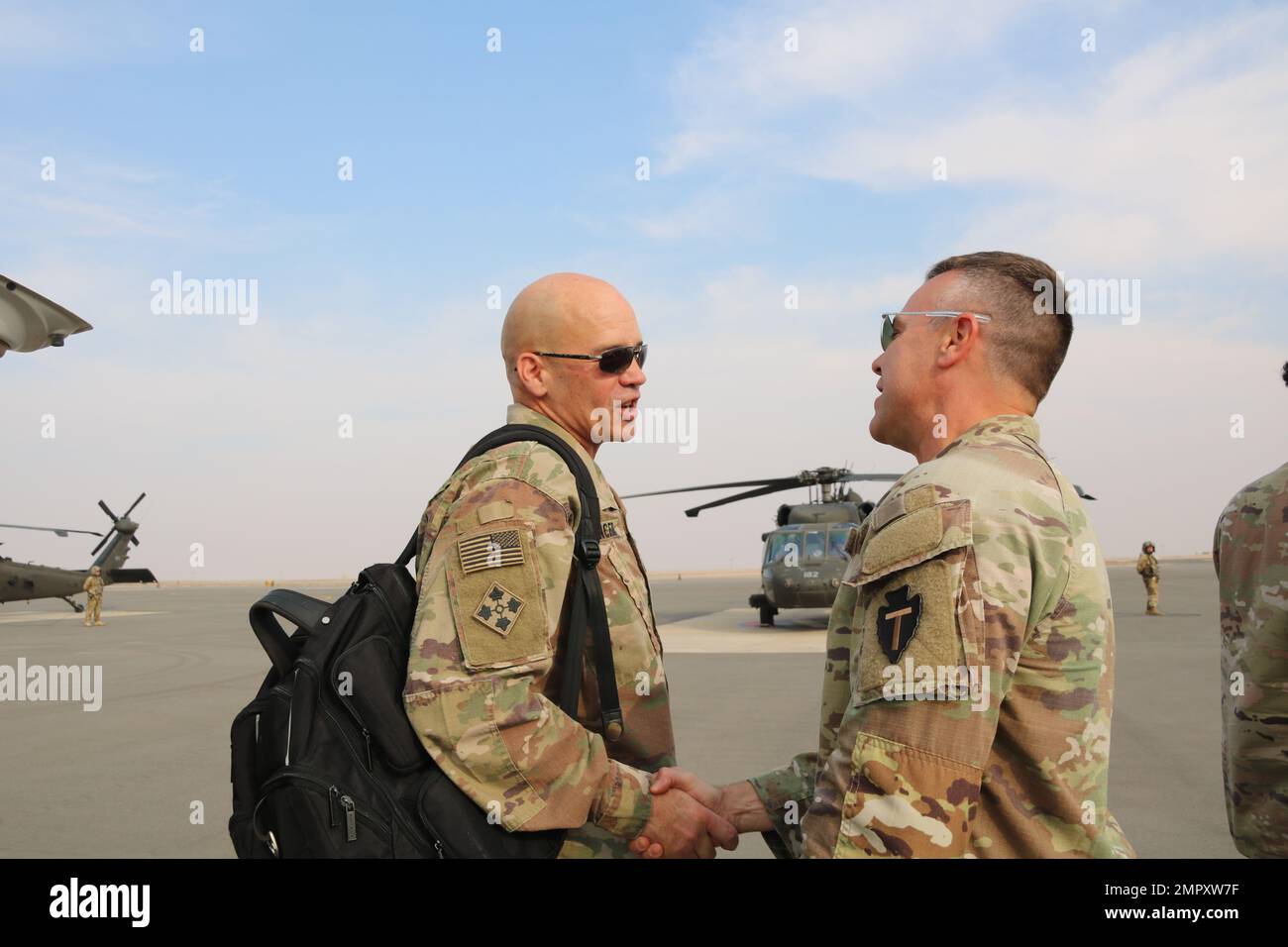 U.S. Army Maj. Gen. Thomas F. Spencer, commanding general of the 42nd ...