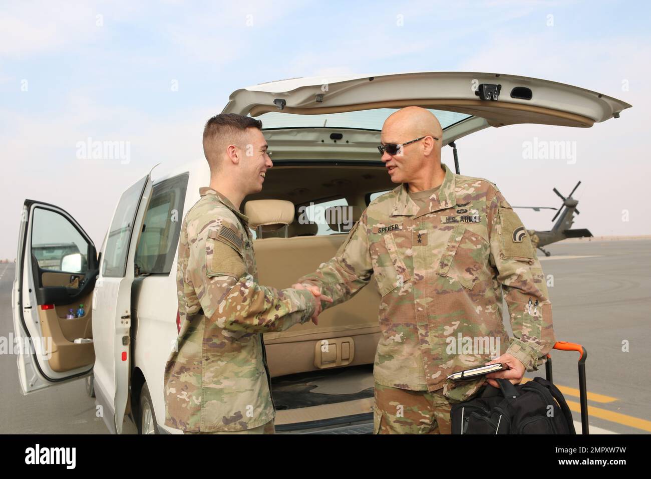 U.S. Army Maj. Gen. Thomas F. Spencer, commanding general of the 42nd ...