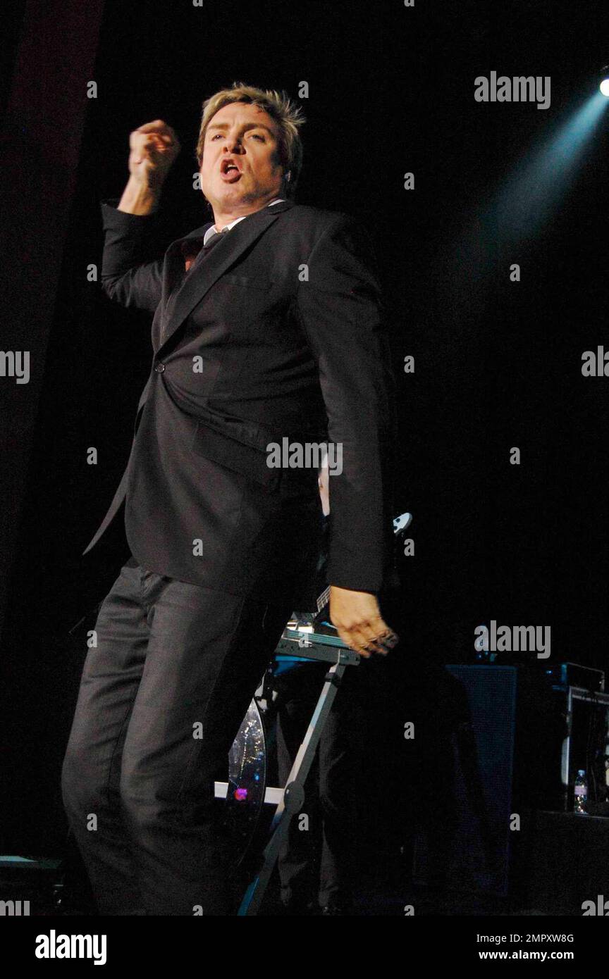 Duran Duran performs live at the Hard Rock Hotel in Las Vegas. The ...