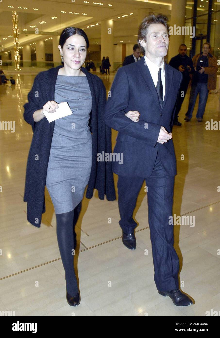 - GREECE OUT. Actor Willem Dafoe and wife Giada Colagrande attend the ...