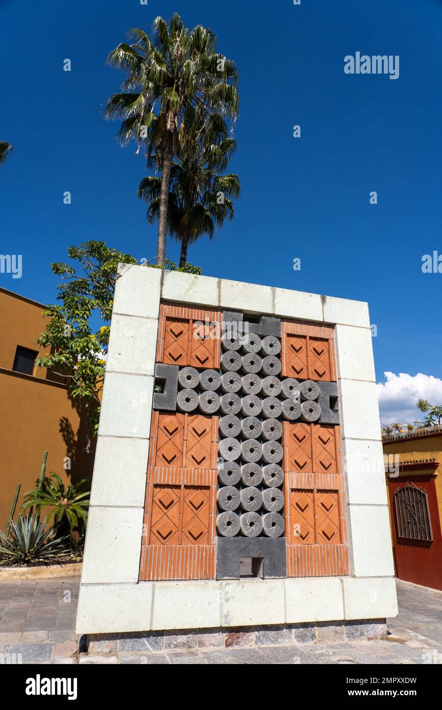 La Cruz de Piedra or Stone Cross is a sculpture in the Xochimilco ...