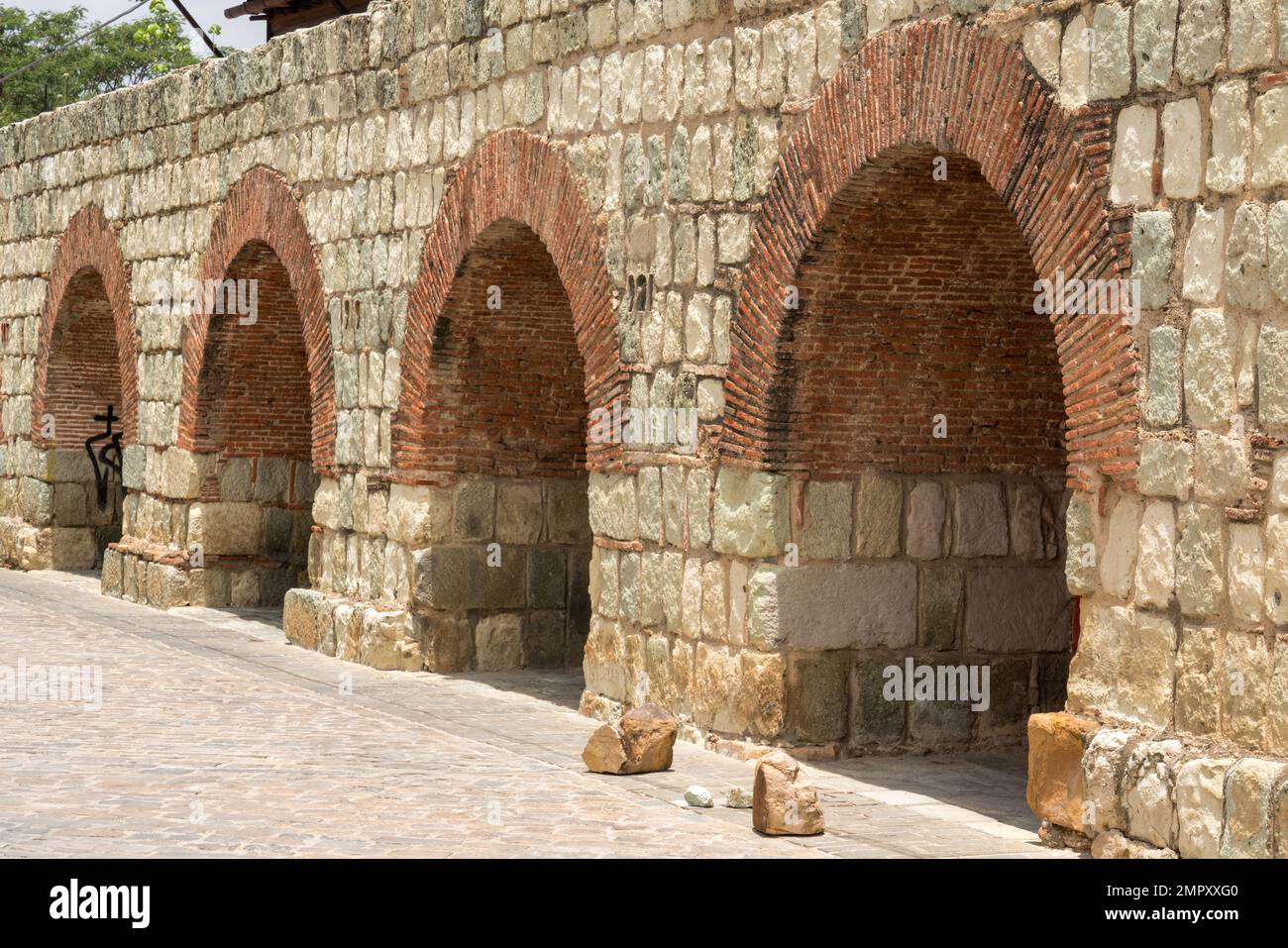 The Spanish colonial era aqueduct in Xochimilco supplied water to the ...