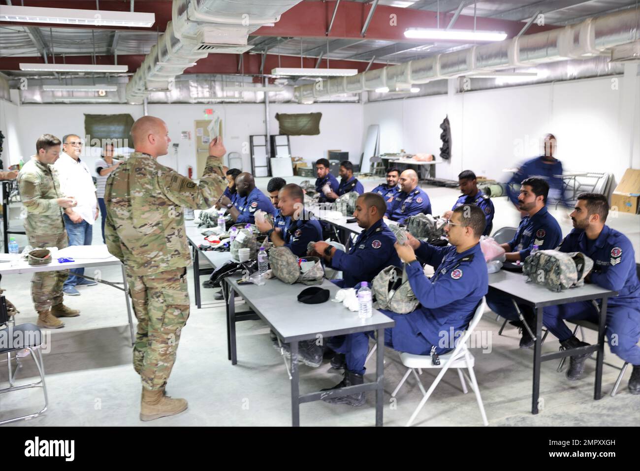 From November 20th to 24th, 16 members of the Kuwait Marine Fire ...