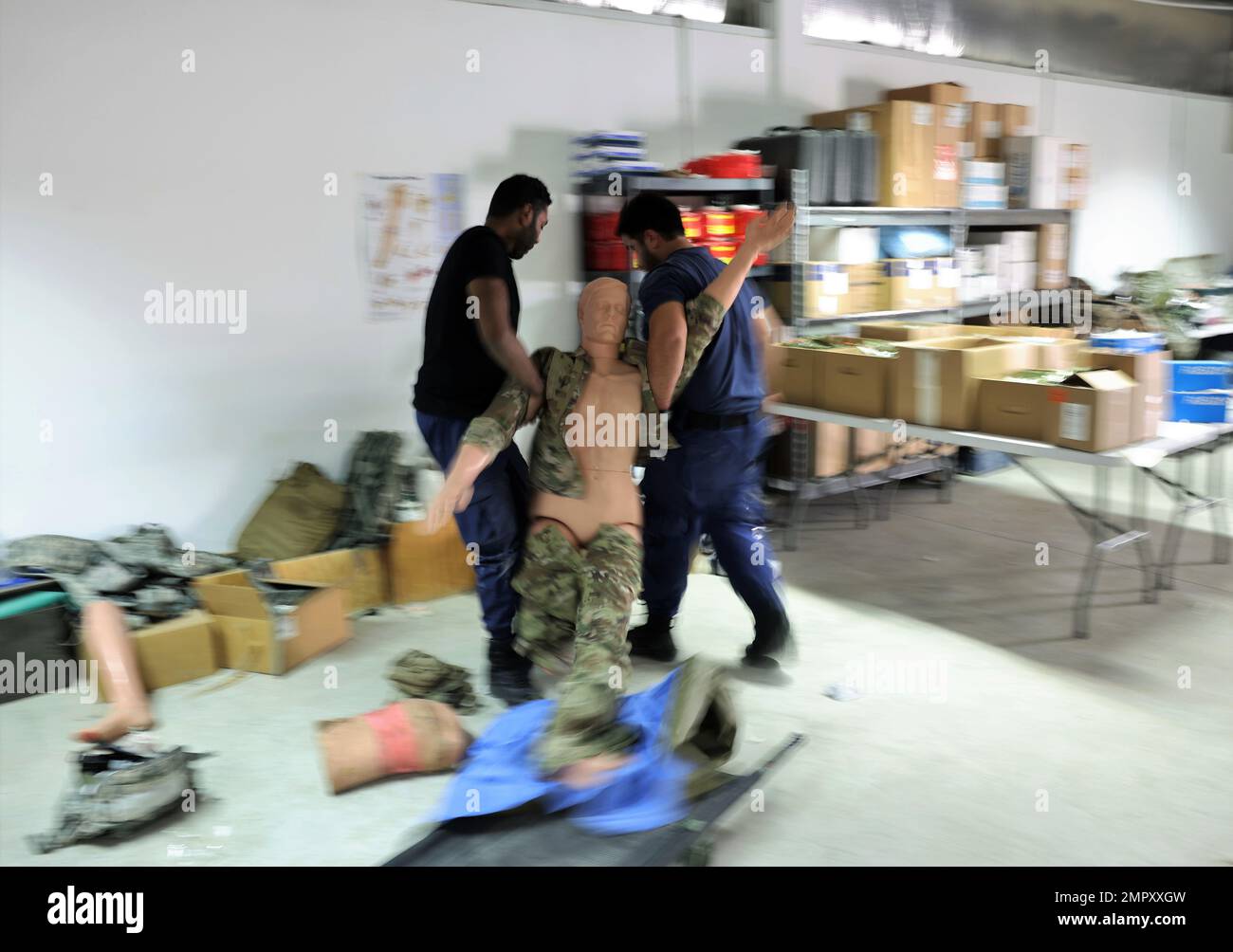 From November 20th to 24th, 16 members of the Kuwait Marine Fire ...