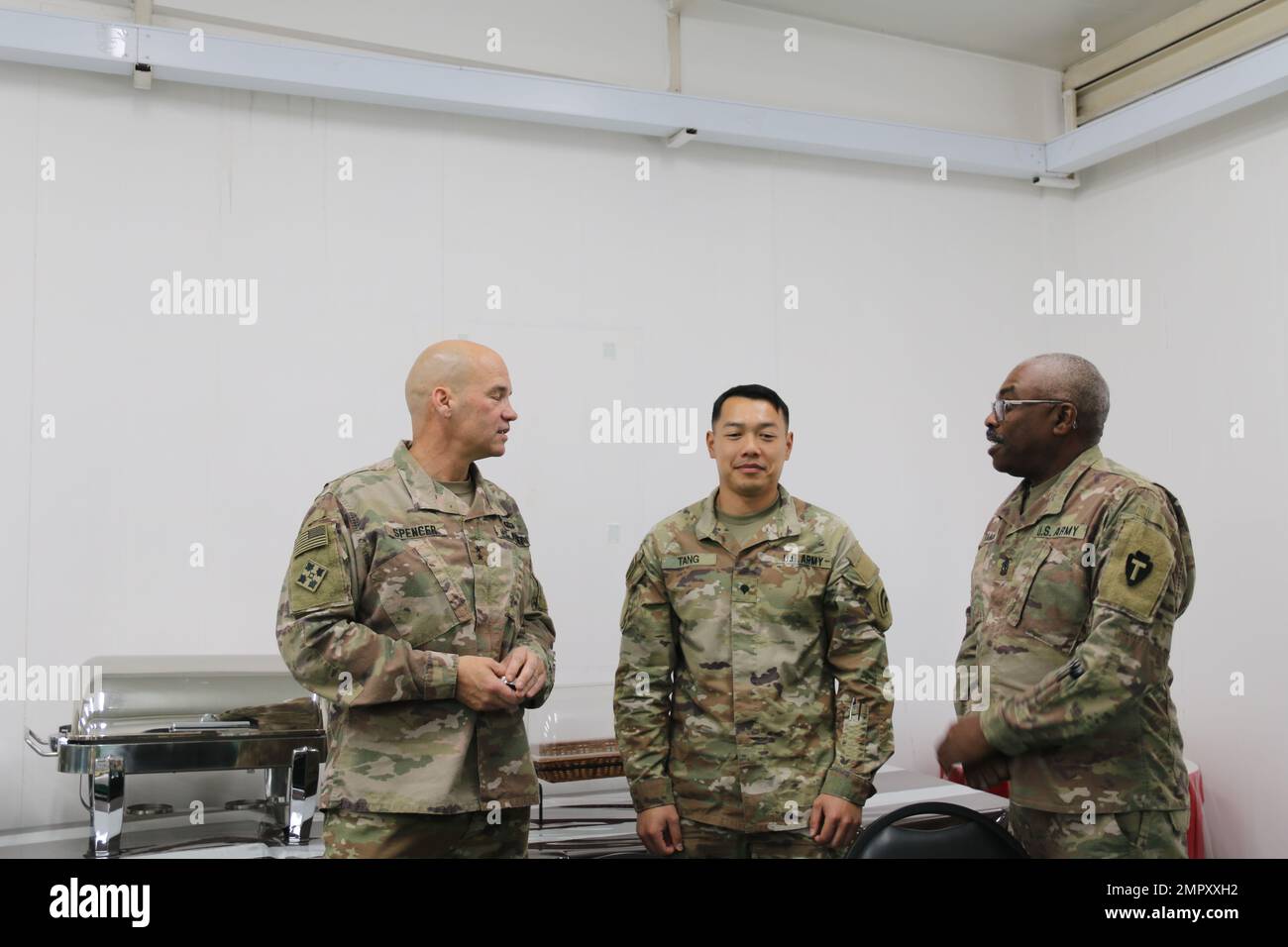 U.S. Army Maj. Gen. Thomas F. Spencer, commanding general of the 42nd ...