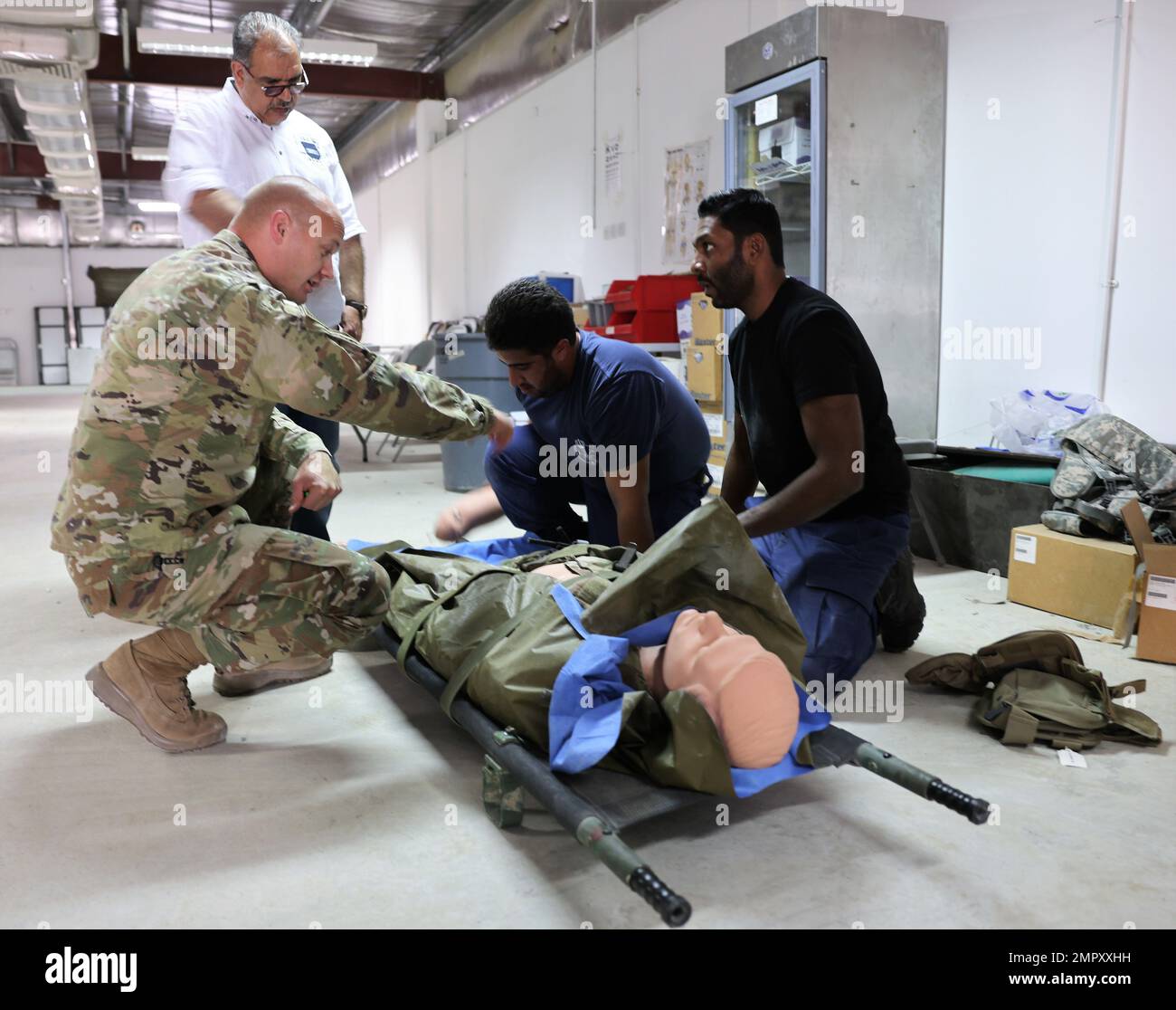 From November 20th to 24th, 16 members of the Kuwait Marine Fire ...