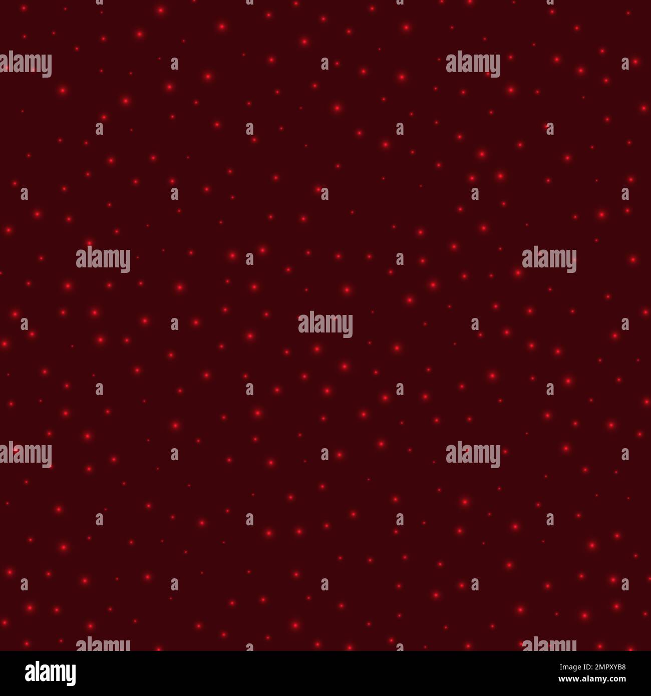 Starry background. Stars evenly scattered on dark red background ...