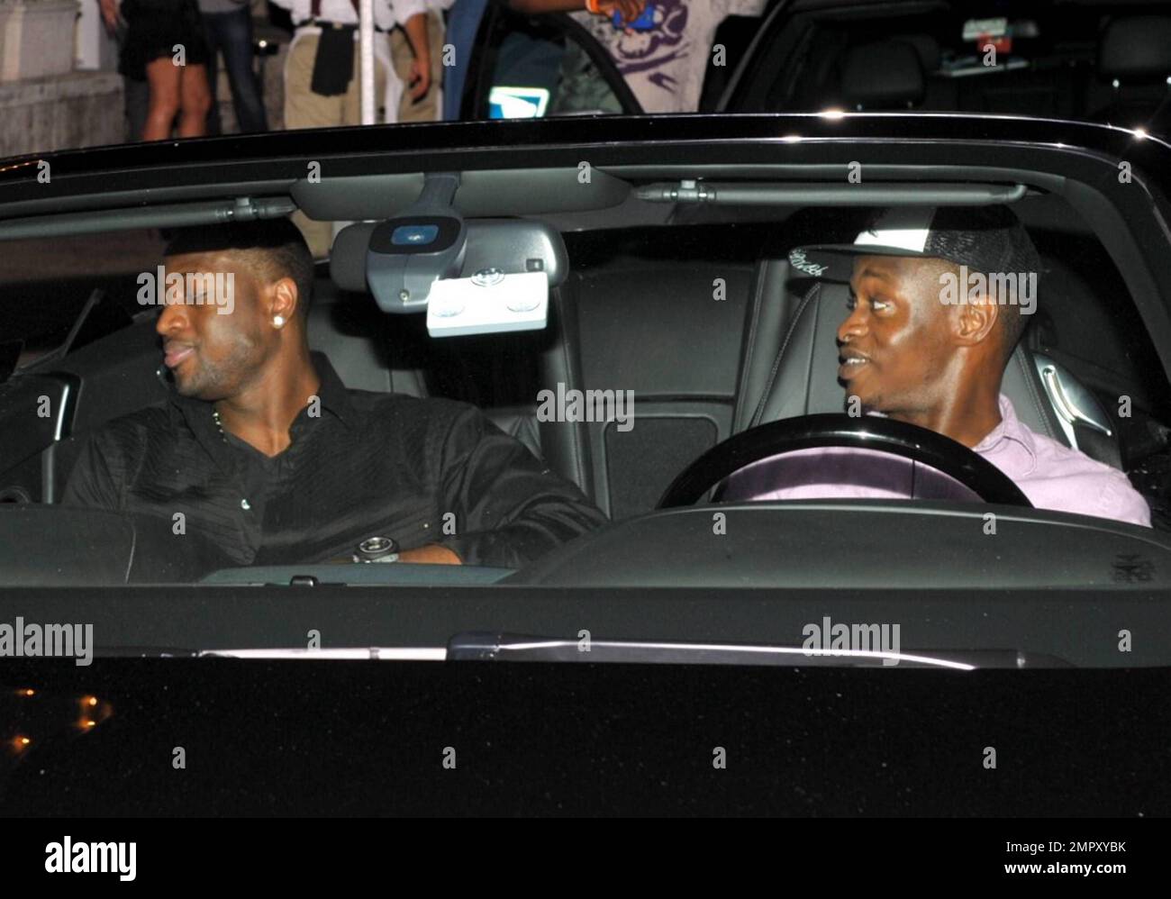 Miami Heat star Dwayne Wade is all smiles and full of energy as he ...