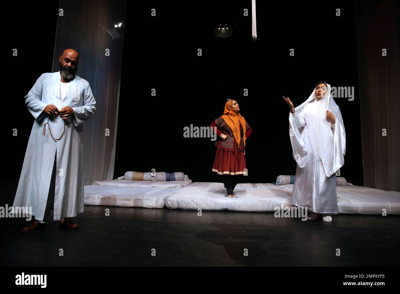 In this Sunday, Nov. 5, 2017, photo, Iranian actress Masoumeh Karimi ...