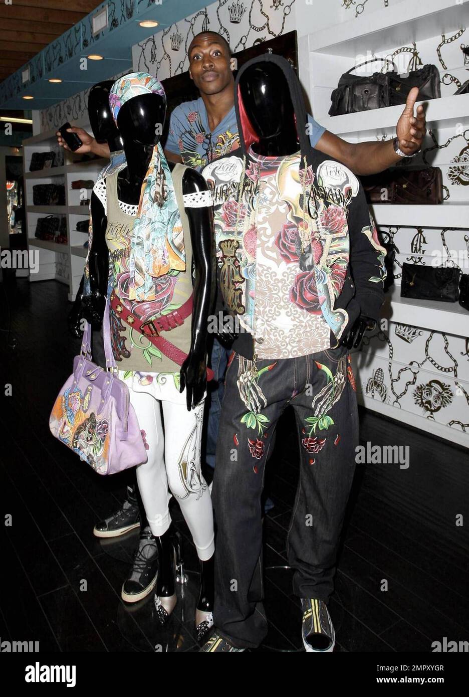 - Super tall NBA star Dwight "Superman" Howard, who measures in at 6 ...