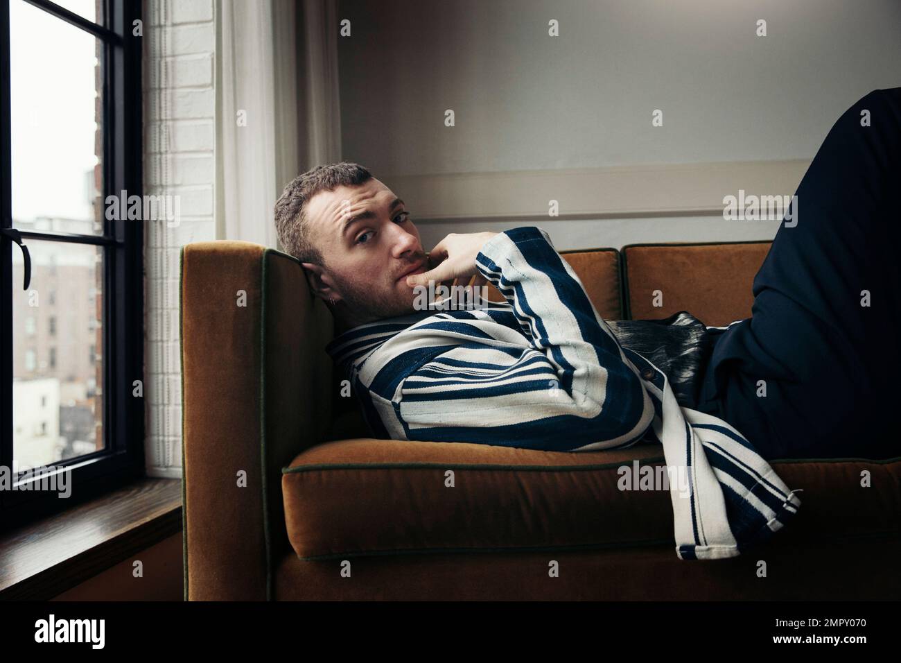 In this Nov. 2, 2017 photo, musician Sam Smith poses for a portrait in ...