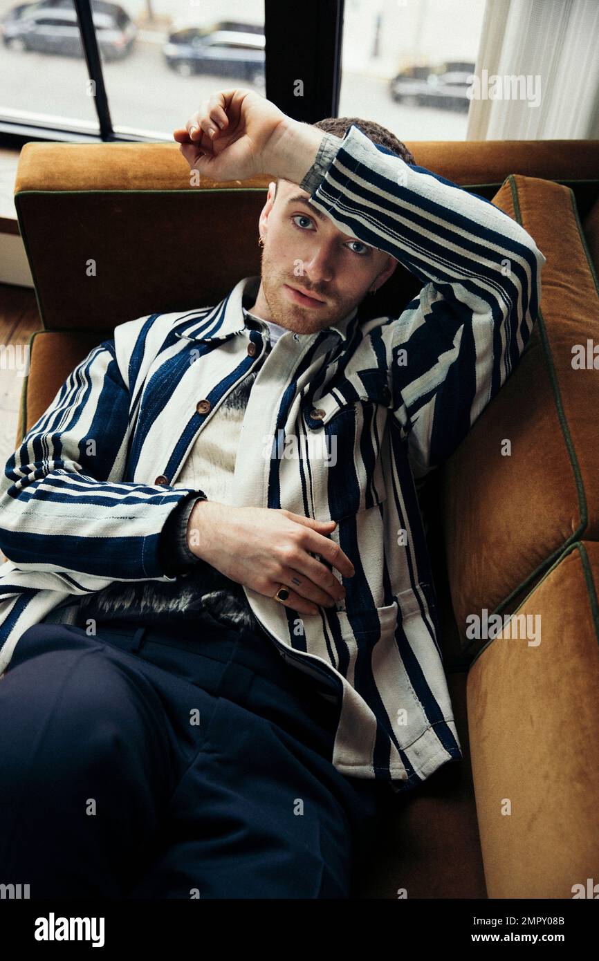In this Nov. 2, 2017 photo, musician Sam Smith poses for a portrait in ...