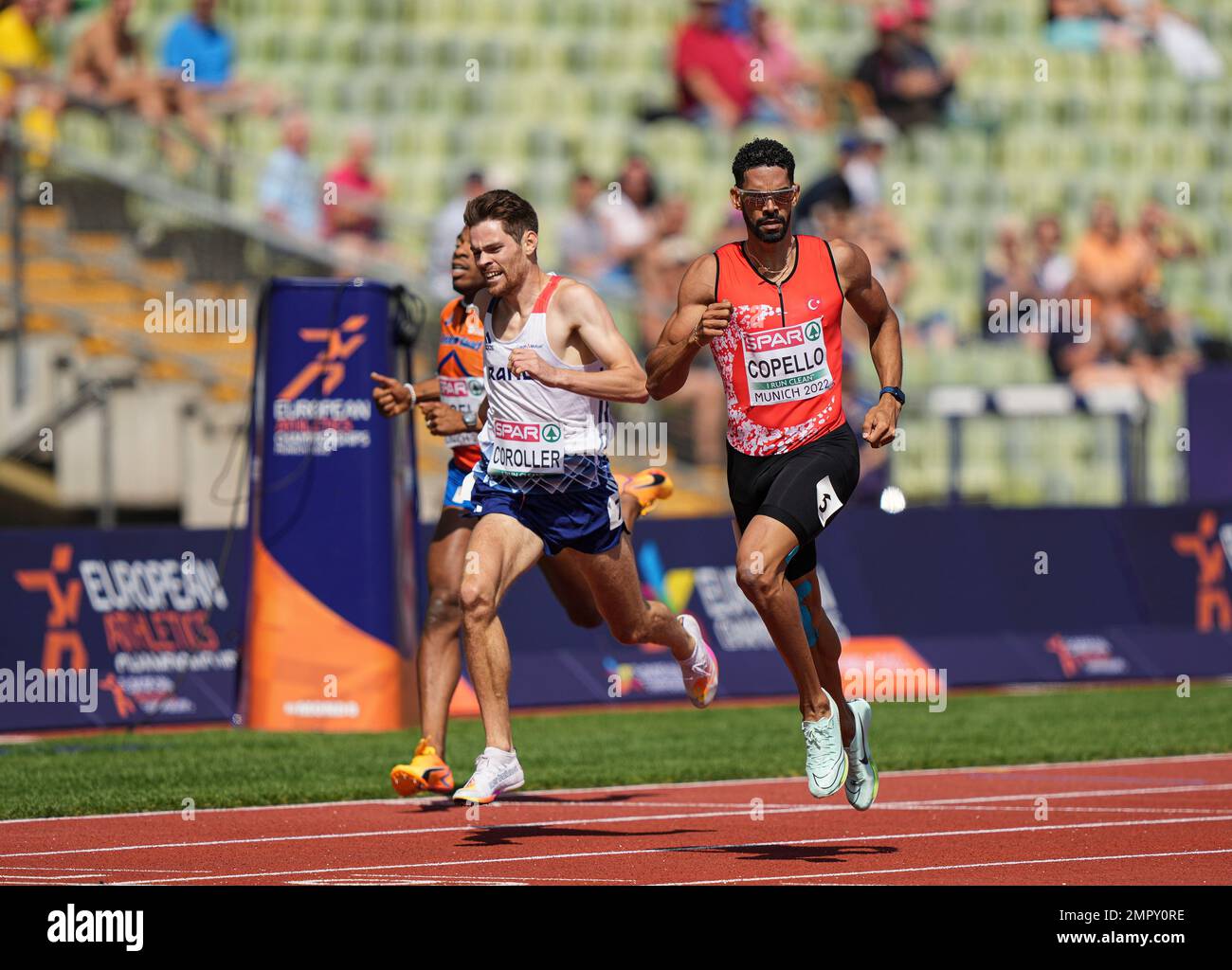 Yasmani COPELLO participating in the 400 meters hurdles of the European ...
