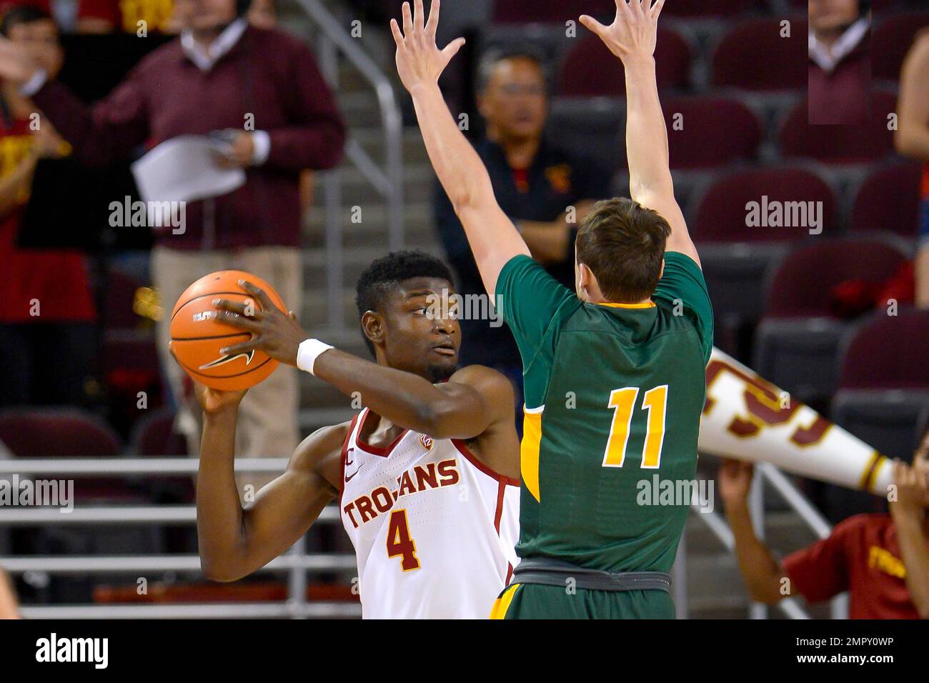 North Dakota State guard Jared Samuelson (11) guards Southern ...