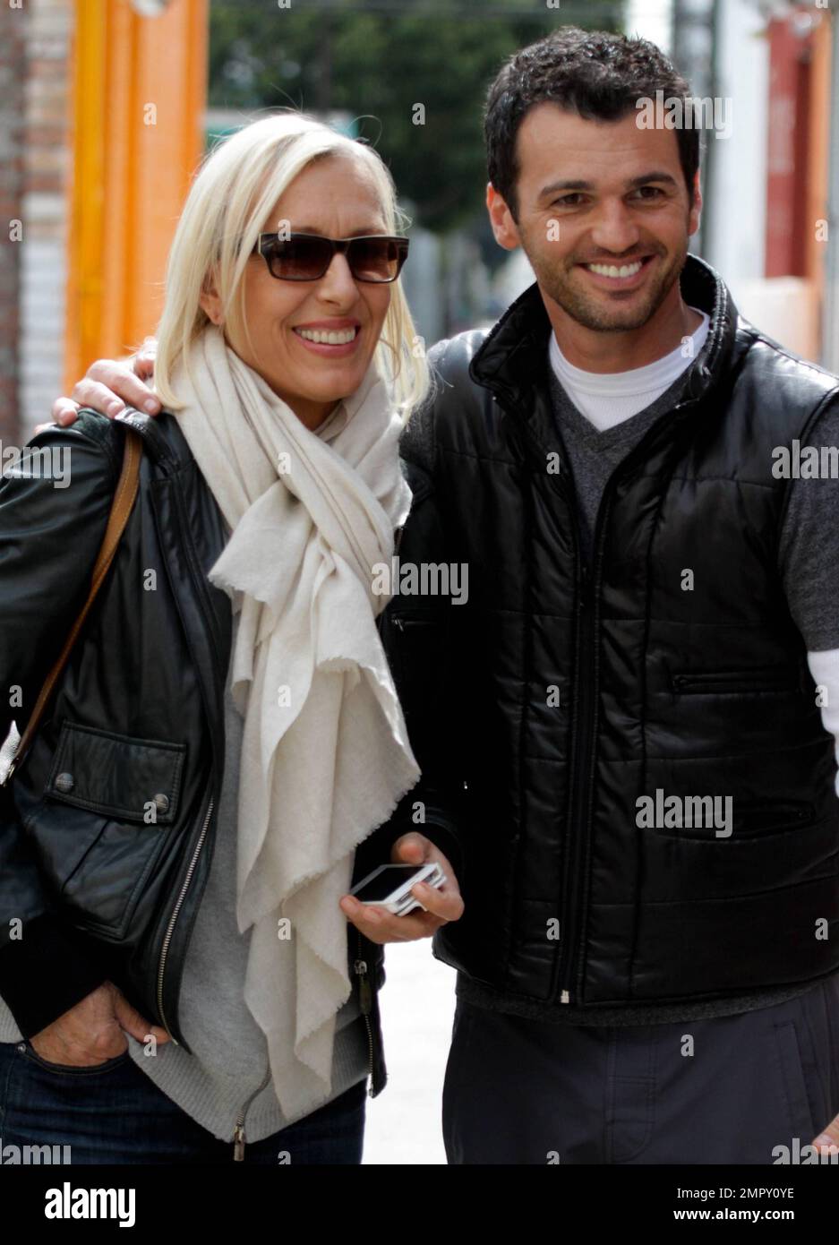 Tennis champ Martina Navratilova with dancing partner Driton 'Tony ...