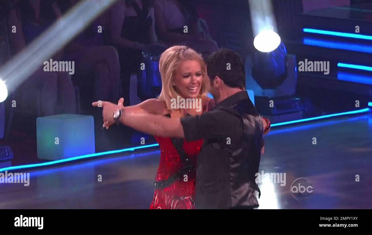 American television personality Kate Gosselin reprises her dance to ...