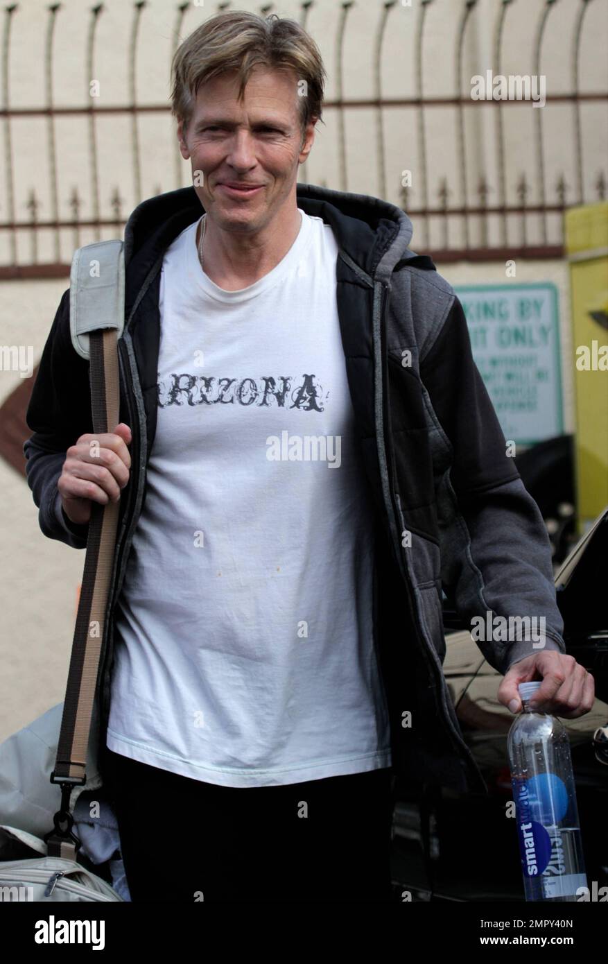 Actor Jack Wagner at the rehearsal studio for "Dancing With The Stars ...