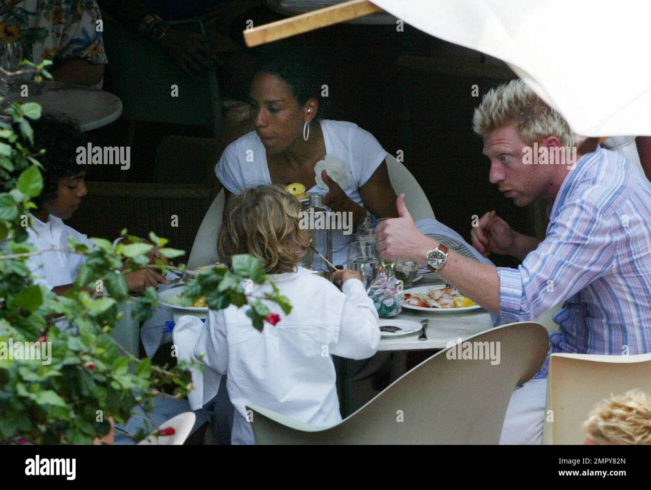 Exclusive!! Boris Becker spends Easter Day with his family in Miami ...