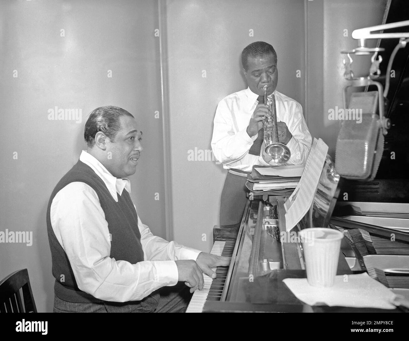 Duke Ellington Louis Armstrong