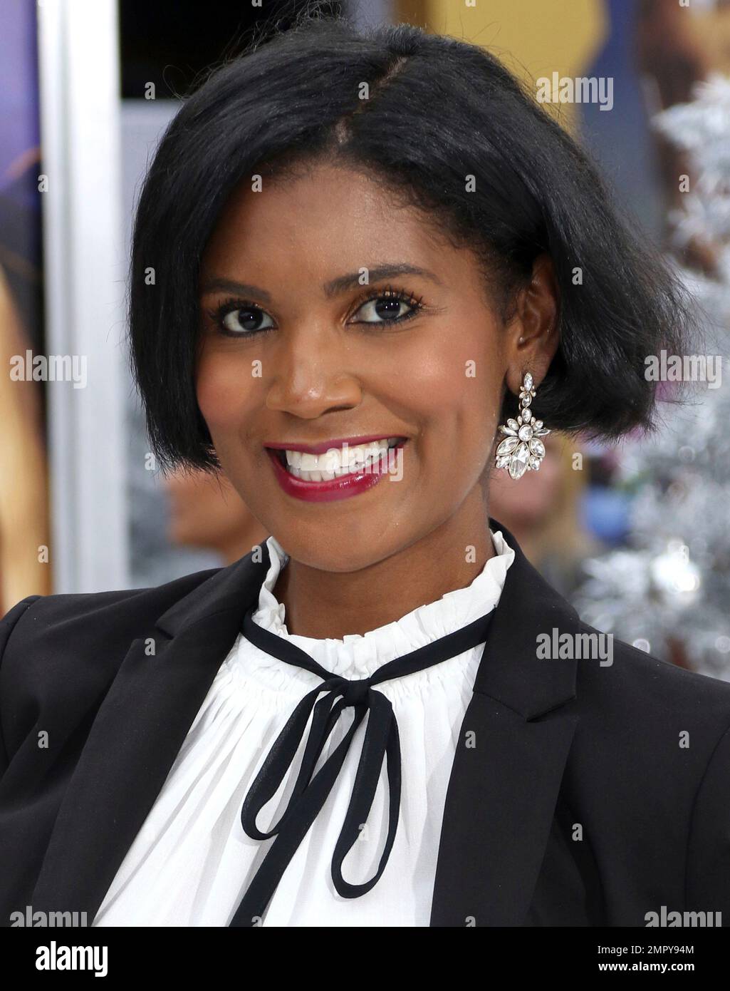 Denise Boutte arrives at the LA Premiere of "The Star" at The Regency ...