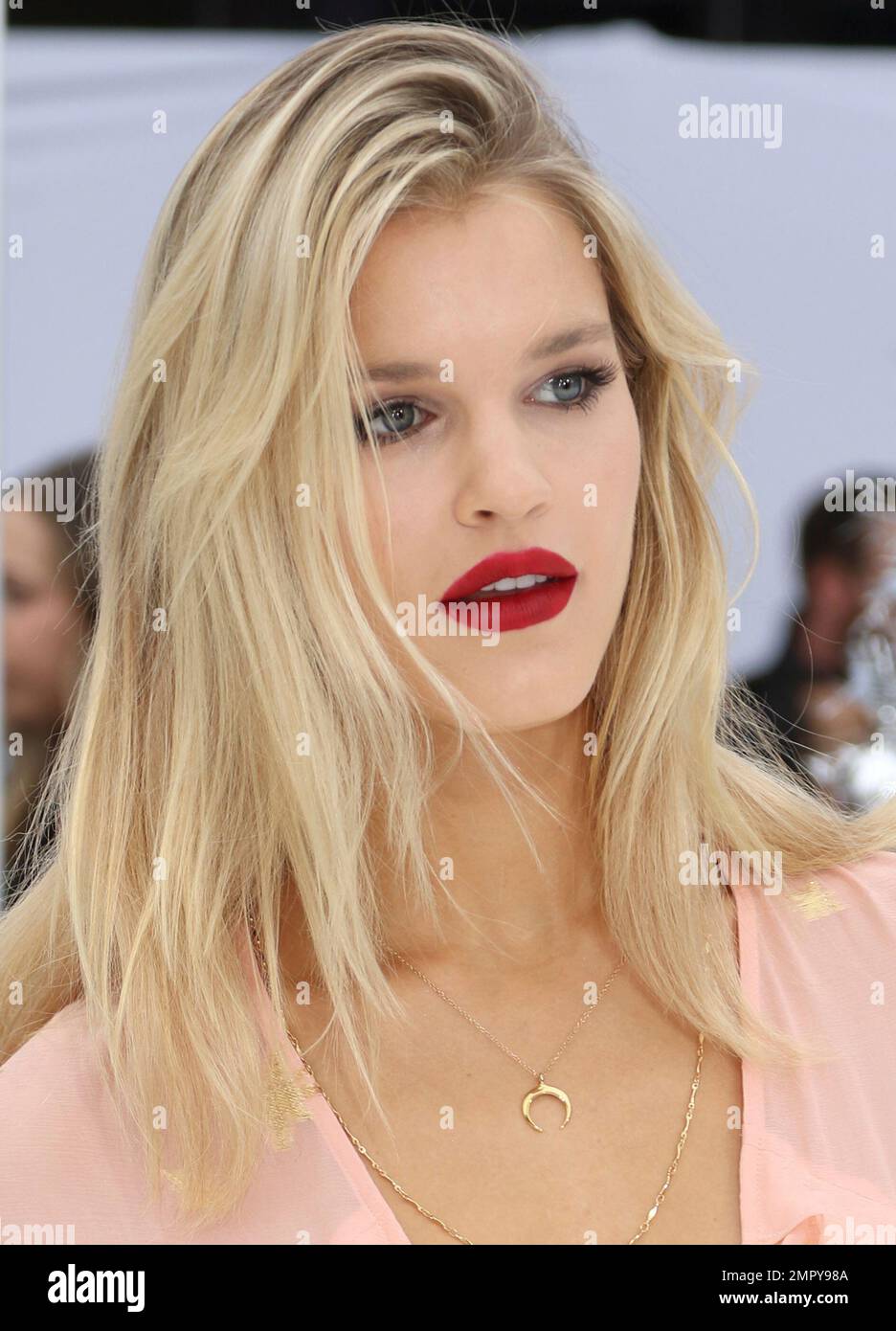 Model Joy Corrigan arrives at the LA Premiere of "The Star" at The ...