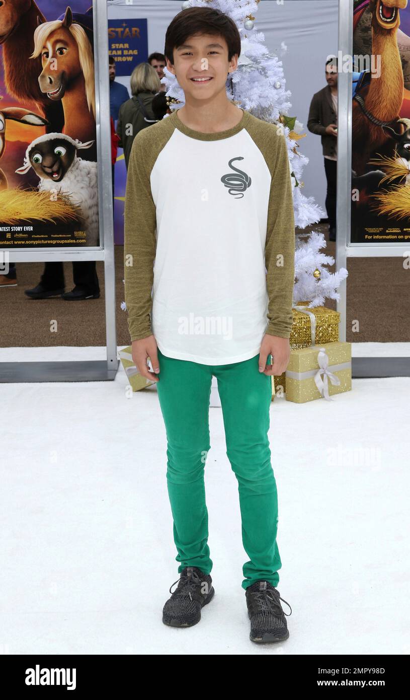 Forrest Wheeler arrives at the LA Premiere of "The Star" at The Regency ...