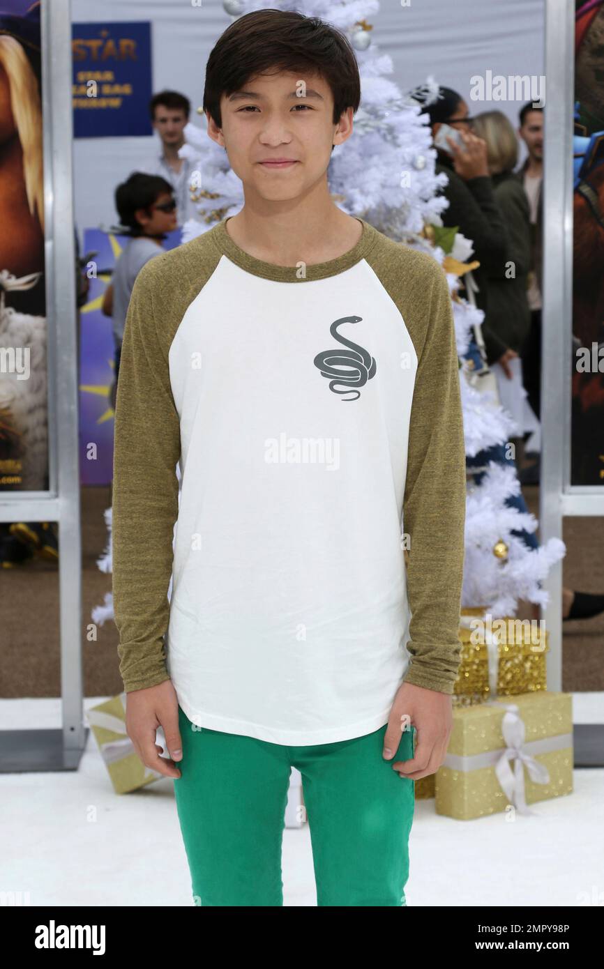 Forrest Wheeler arrives at the LA Premiere of "The Star" at The Regency ...