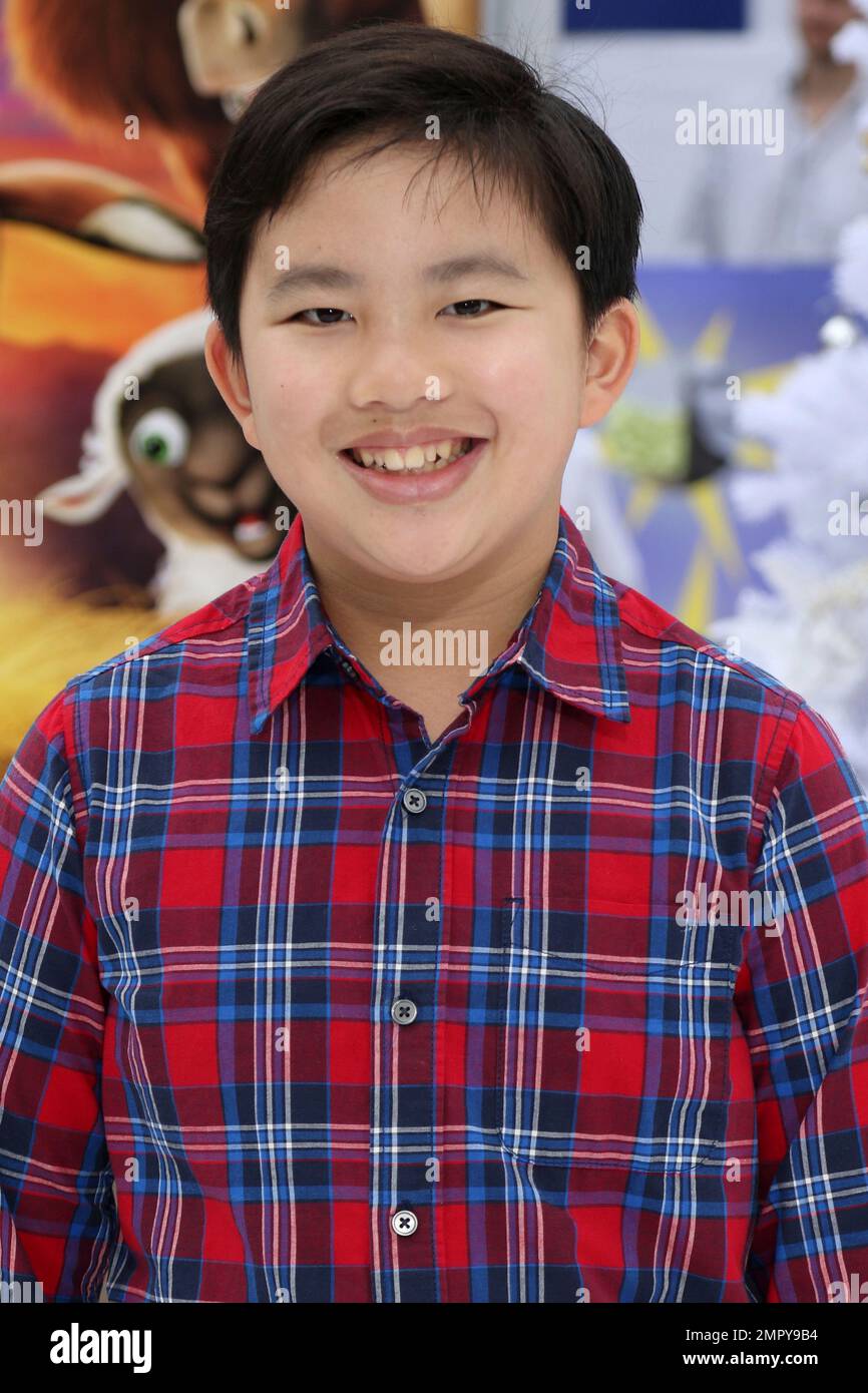 Albert Tsai arrives at the LA Premiere of "The Star" at The Regency ...