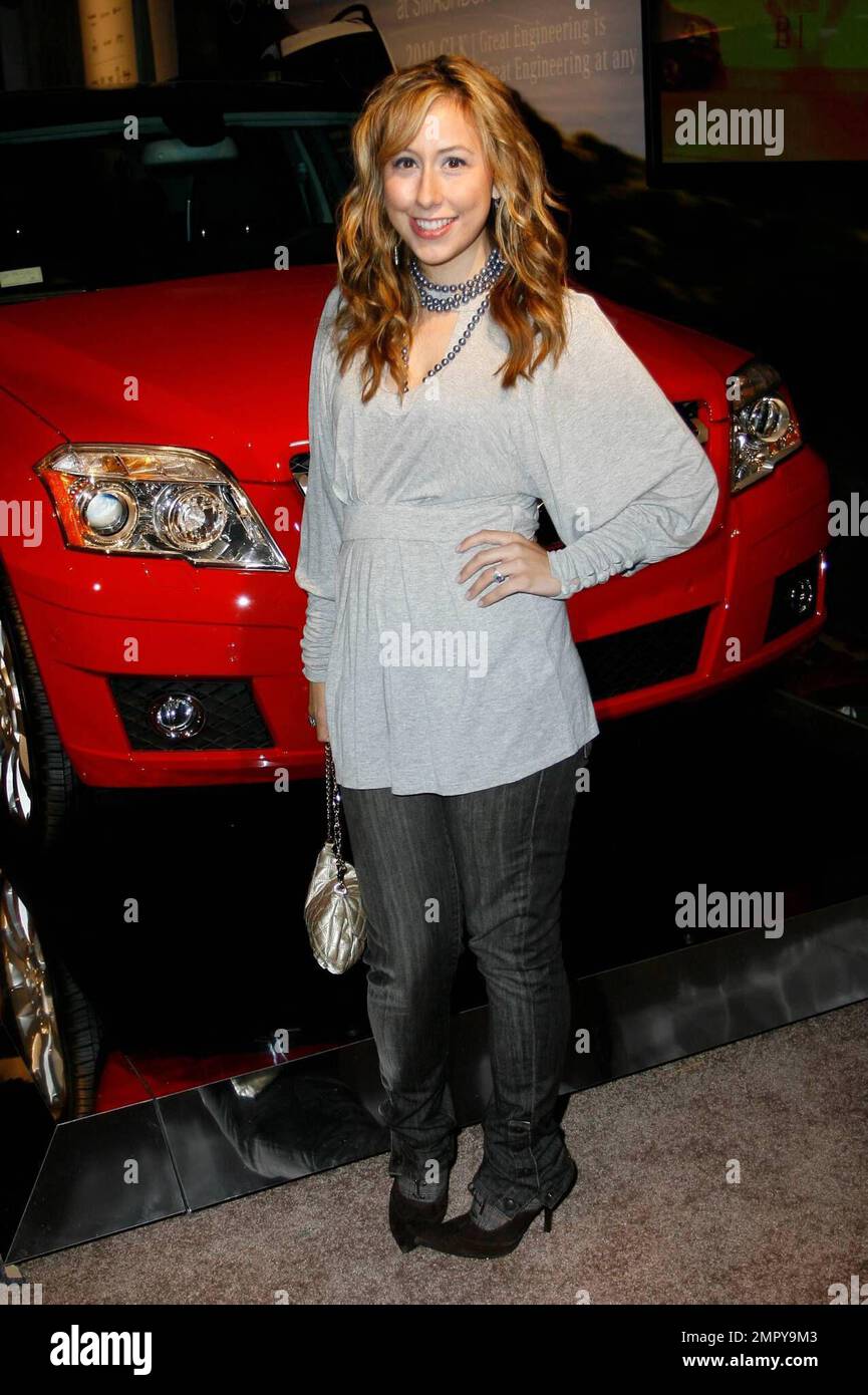 Valerie Joy Wilson attends the Eco Ganik show at the Mercedes Benz Fashion Week in Los Angeles ...