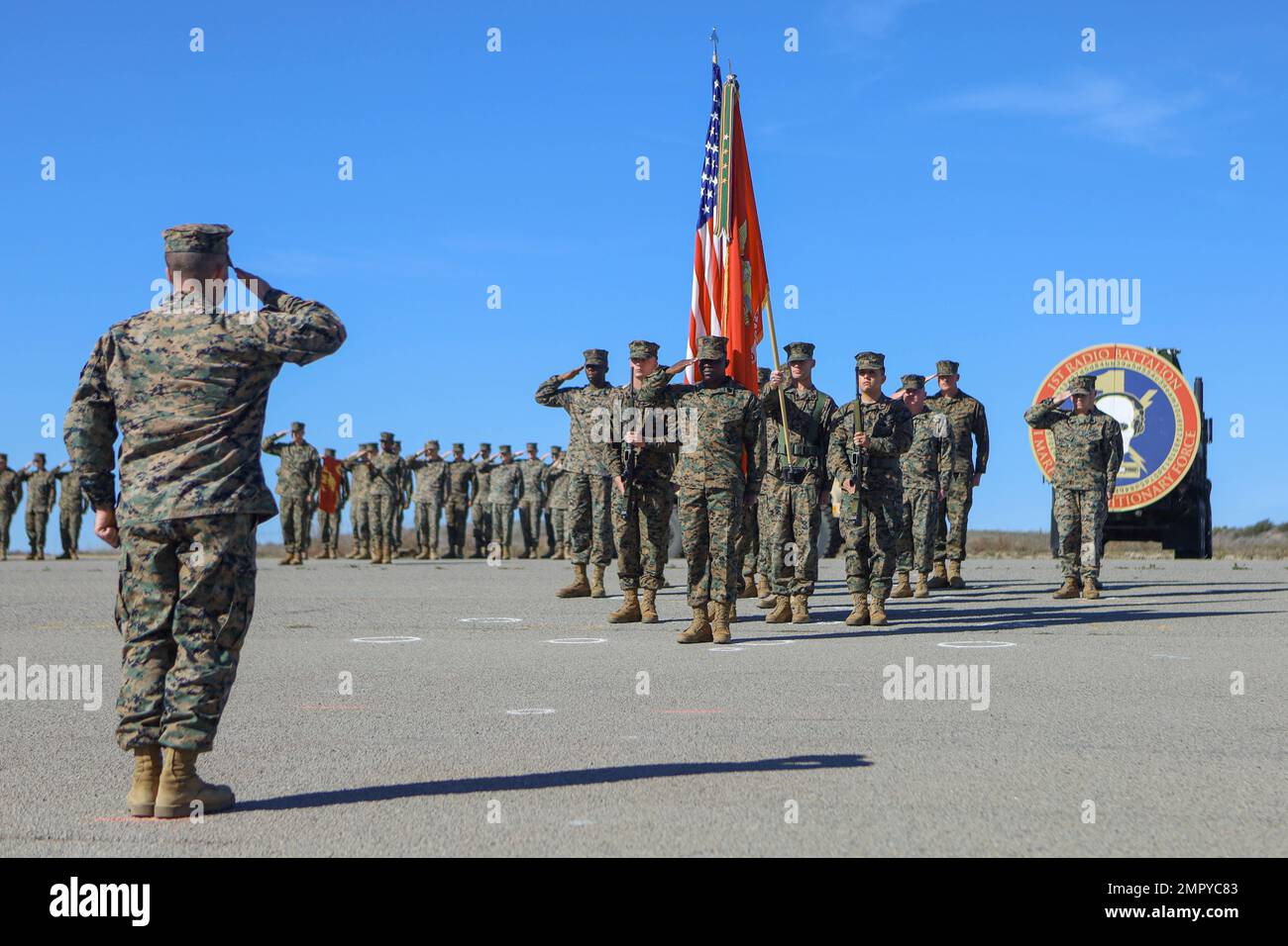 U.S. Marines with 1st Radio Battalion, I Marine Expeditionary Force ...