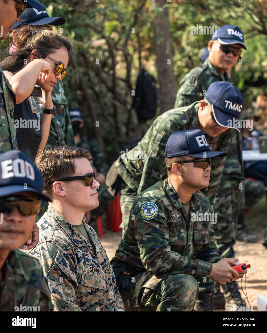 U.S. Marine Corps and Royal Thai Armed Forces Explosive Ordnance ...