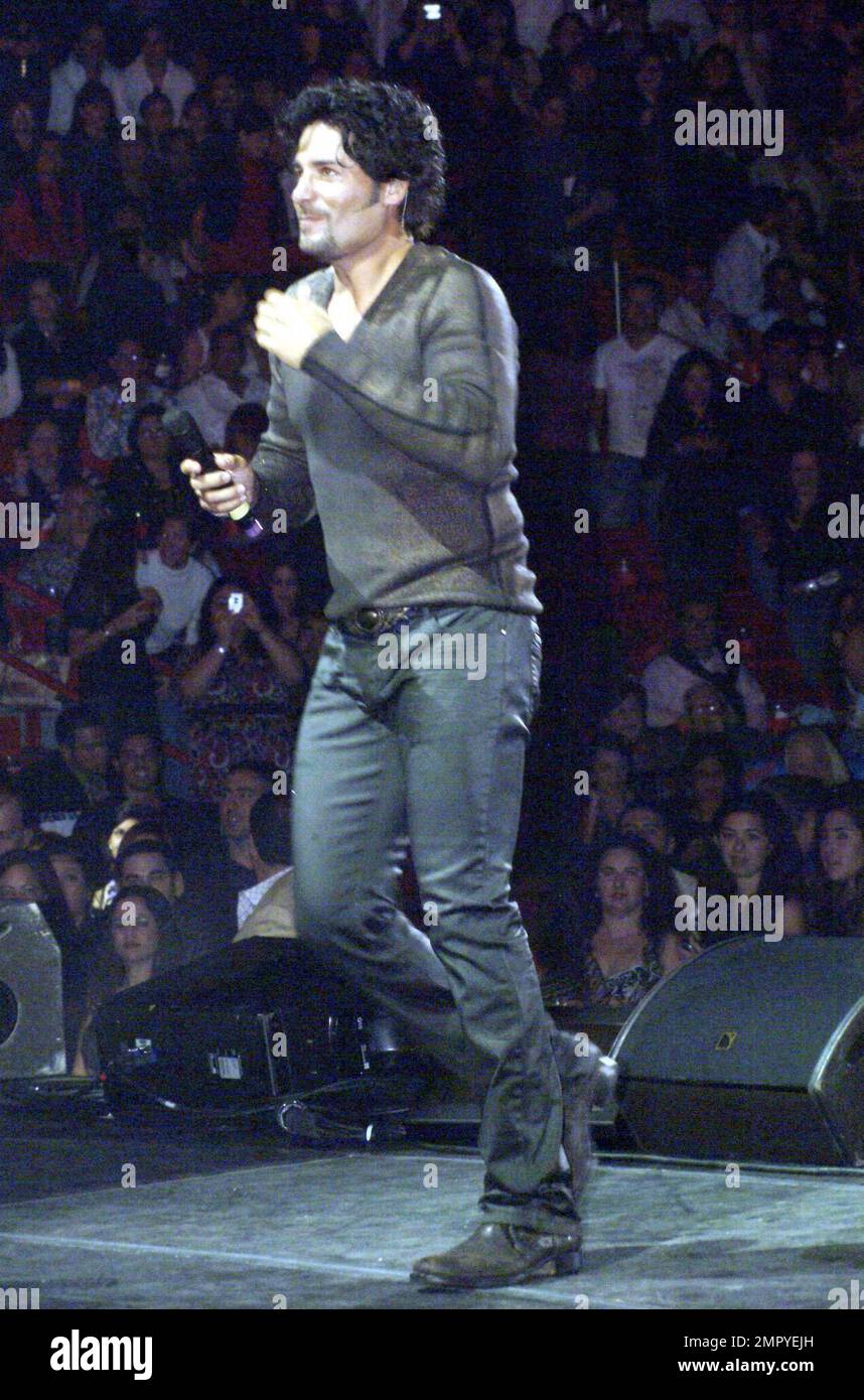 Chayanne makes an appearance at "El Gran Concierto" at the American ...