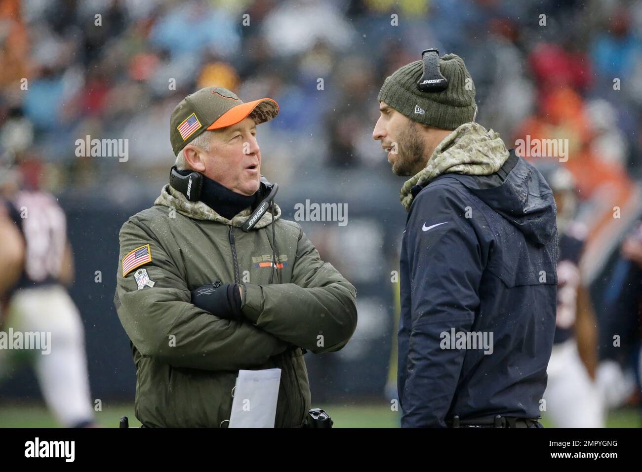 Chicago Bears head coach John Fox during the second half of an NFL ...