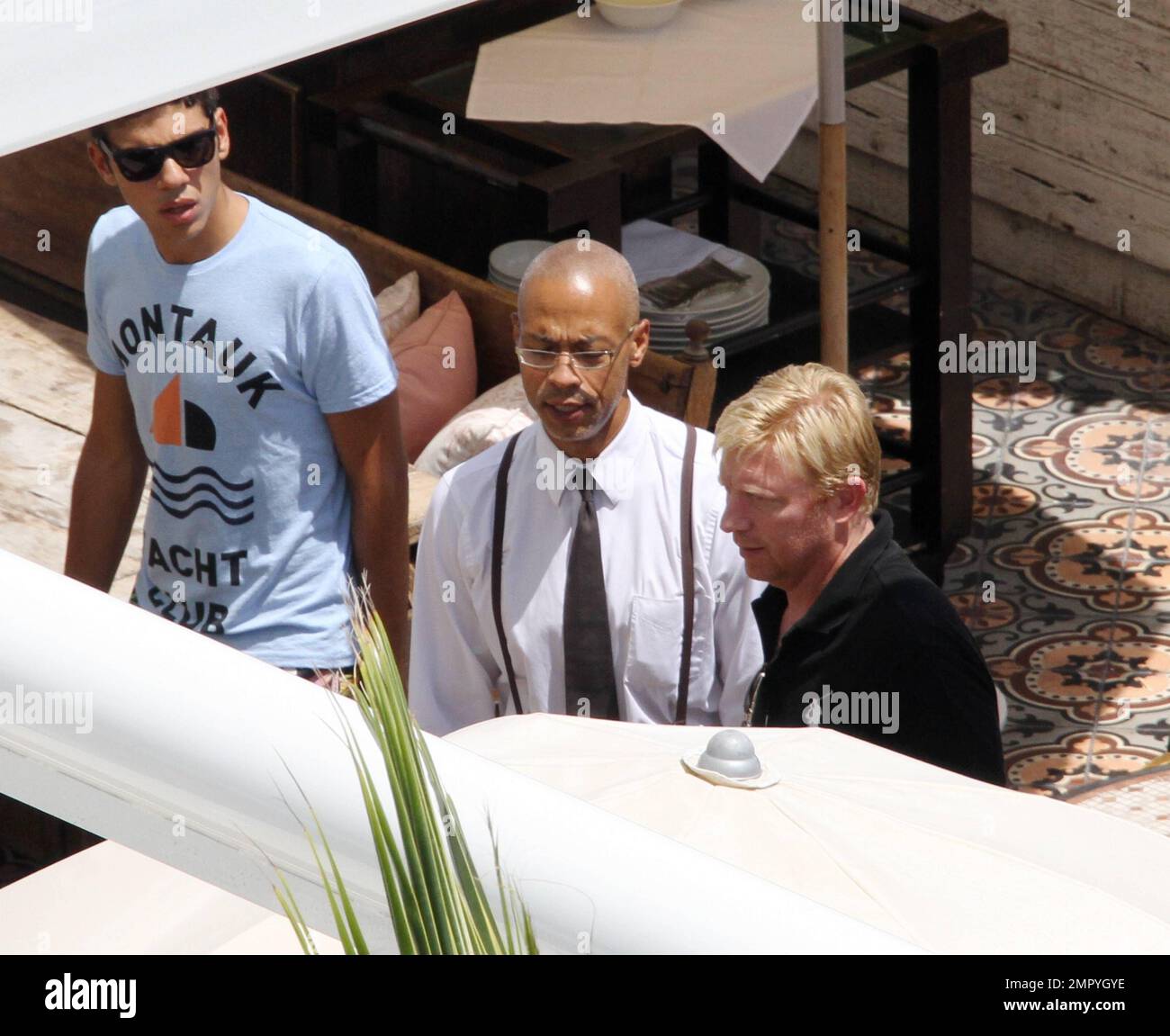 Boris Becker celebrates his son's 12th Birthday in Miami. Elias, was ...